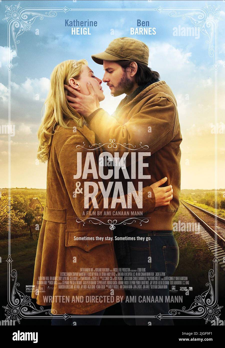 KATHERINE HEIGL, BEN BARNES POSTER, JACKIE and RYAN, 2014 Stock Photo - Alamy