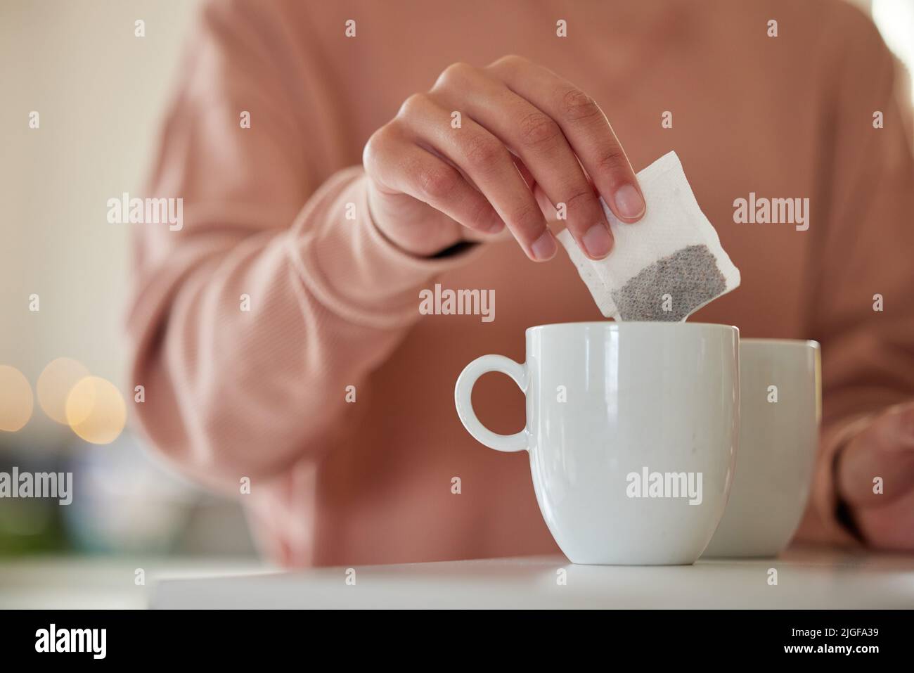 Woman dropping cup hi-res stock photography and images - Alamy