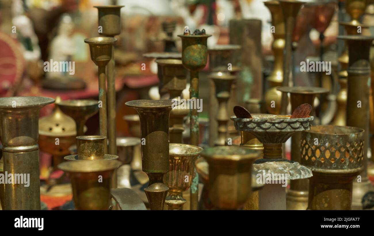 Old fashioned candlesticks hi-res stock photography and images - Alamy