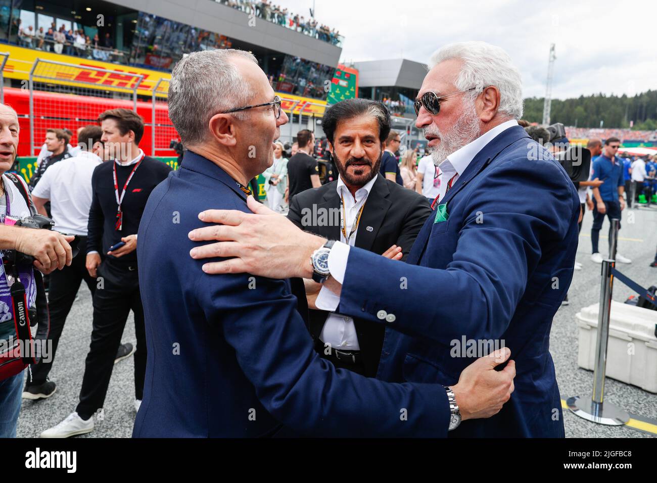 Spielberg, Austria. 10th July, 2022. DOMENICALI Stefano (ita), Chairman and CEO Formula One ...