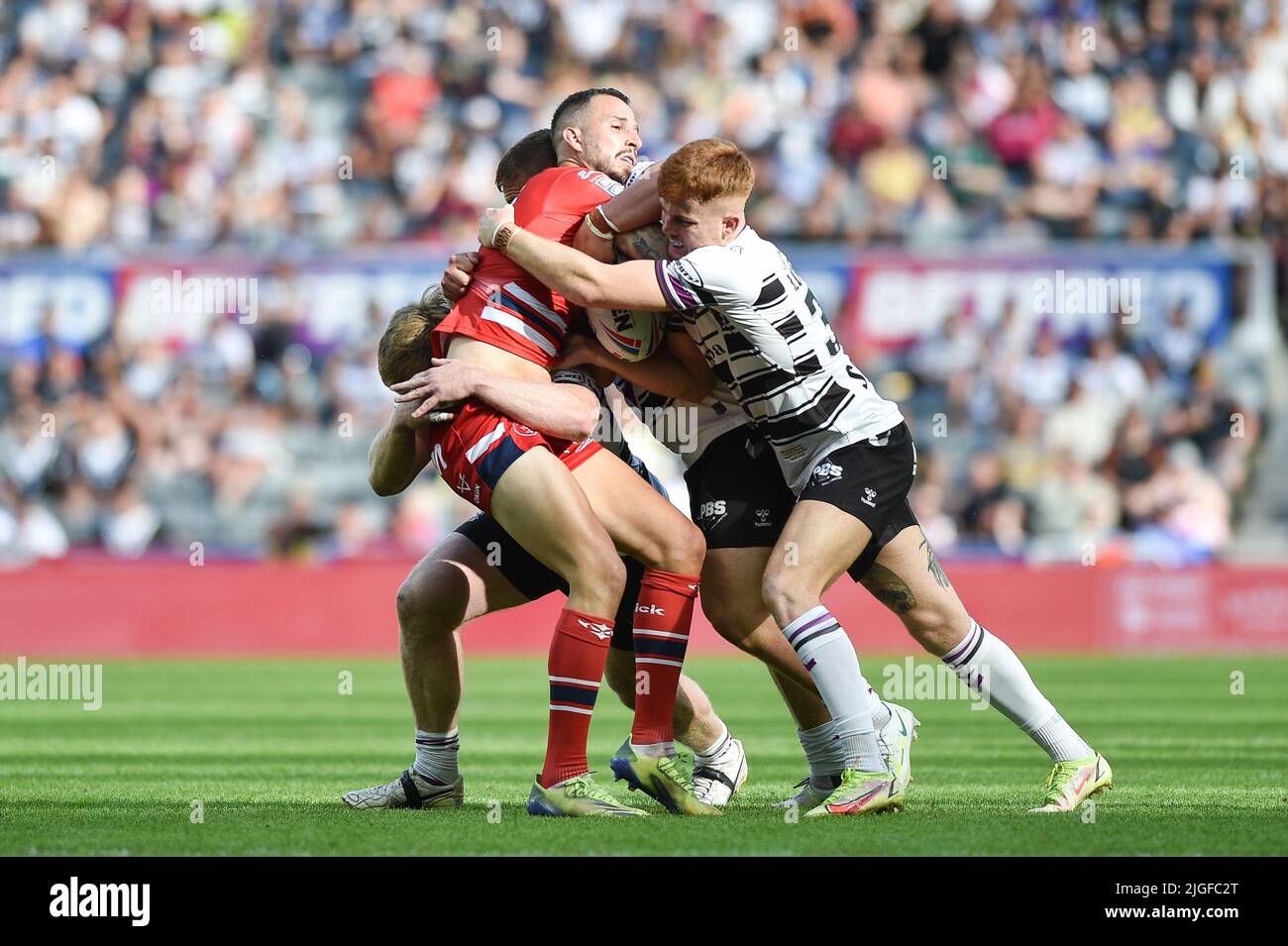 Newcastle, England - 10th July 2022 - Ben Crooks (2) of Hull Kingston ...