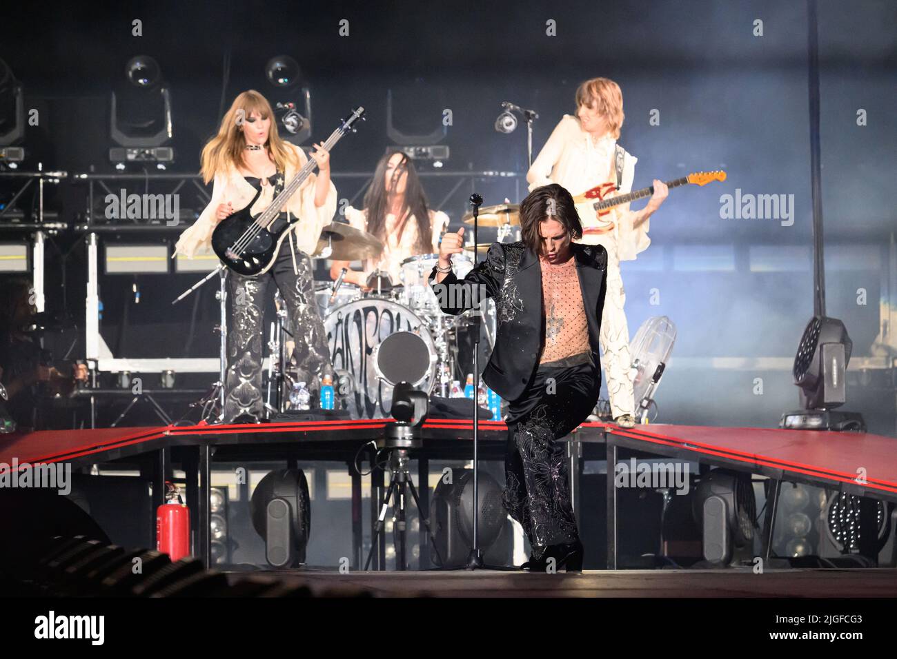 De Angelis Victoria (Maneskin), Torchio Ethan (Maneskin), Raggi Thomas ...