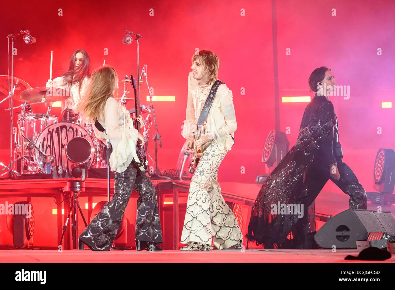 Torchio Ethan (Maneskin), De Angelis Victoria (Maneskin), Raggi Thomas ...