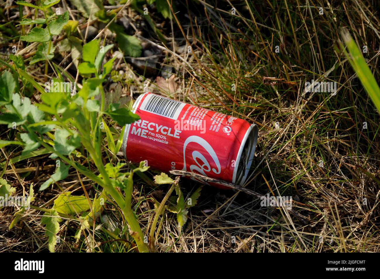 Recycle me coc cola can hi-res stock photography and images - Alamy