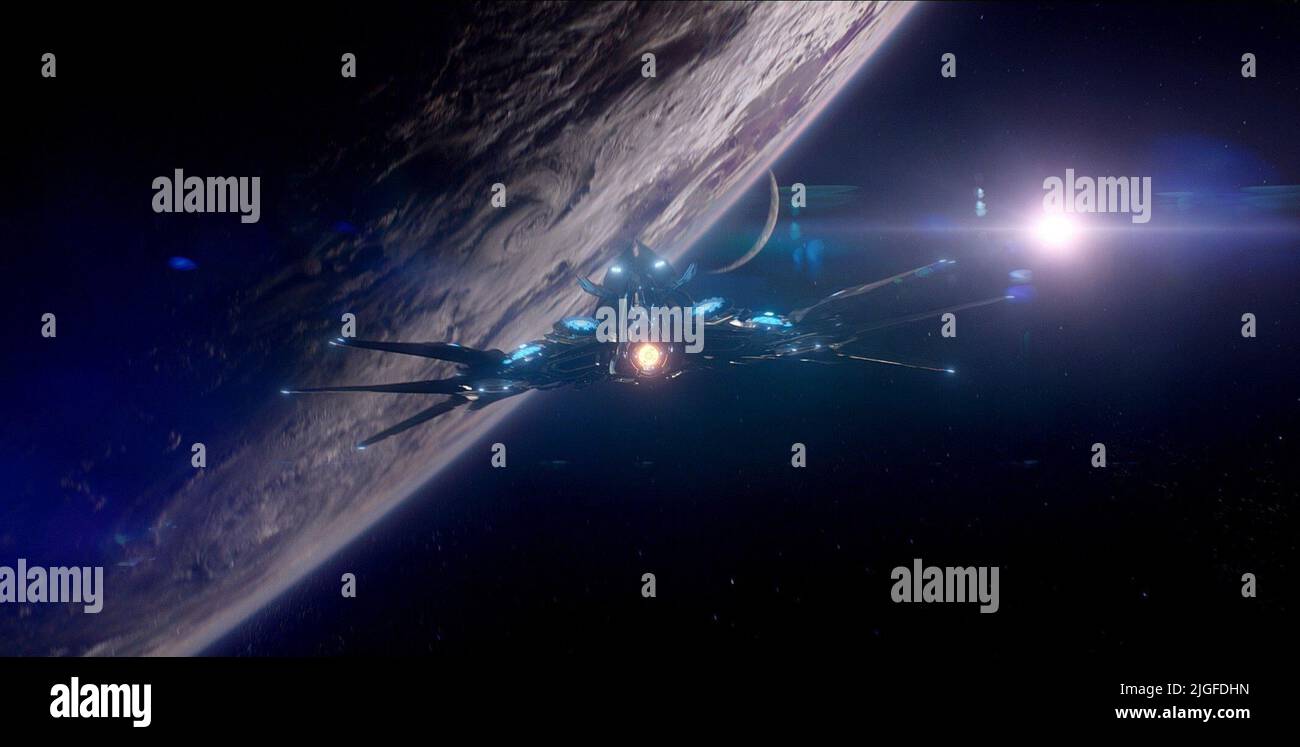 THE MILANO SPACESHIP, GUARDIANS OF THE GALAXY, 2014 Stock Photo - Alamy
