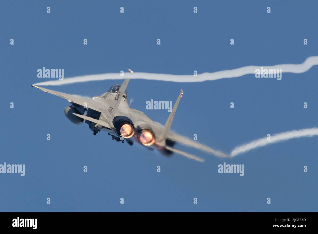 McDonnell Douglas F-15E Strike Eagle at RAF Lakenheath Stock Photo - Alamy