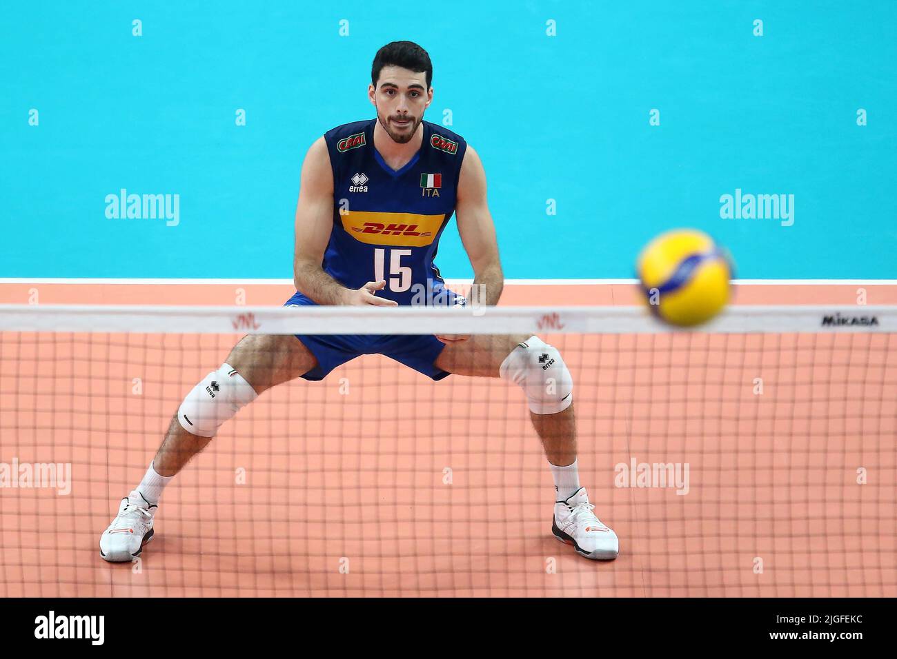 Gdansk, Poland. 10th July, 2022. Daniele Lavia of Italy during the 2022 ...