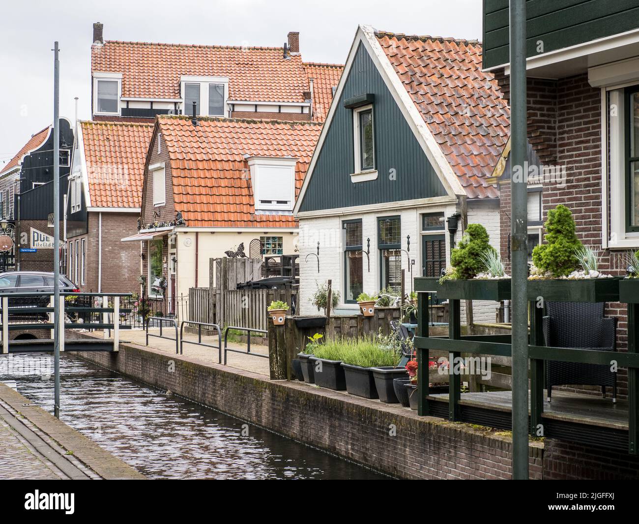 Tourist village of Volendam, Holland, Netherlands Stock Photo - Alamy