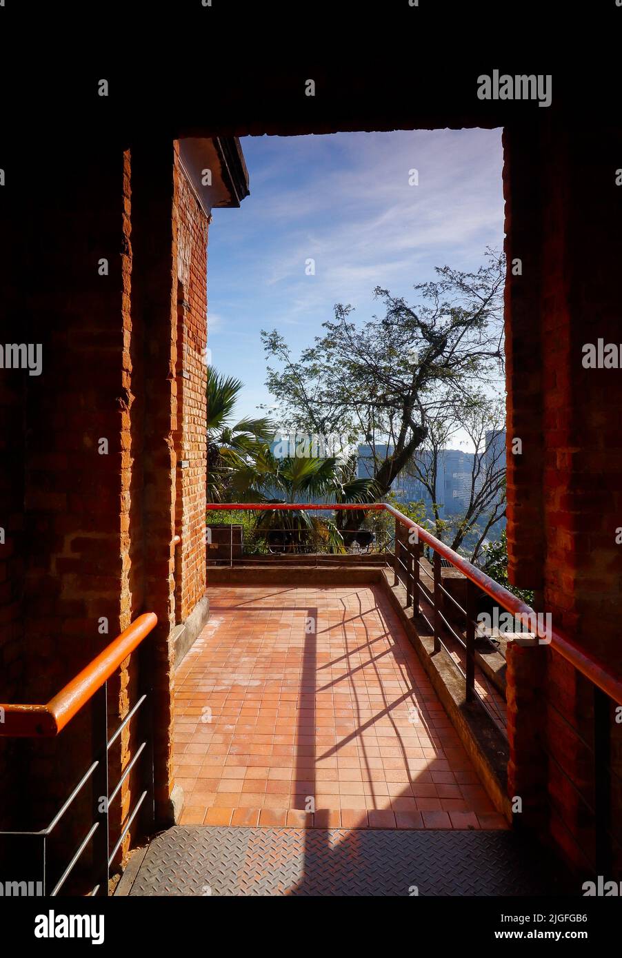 Ruins Park (Parque das Ruinas), Santa Teresa neighborhood, Rio de ...