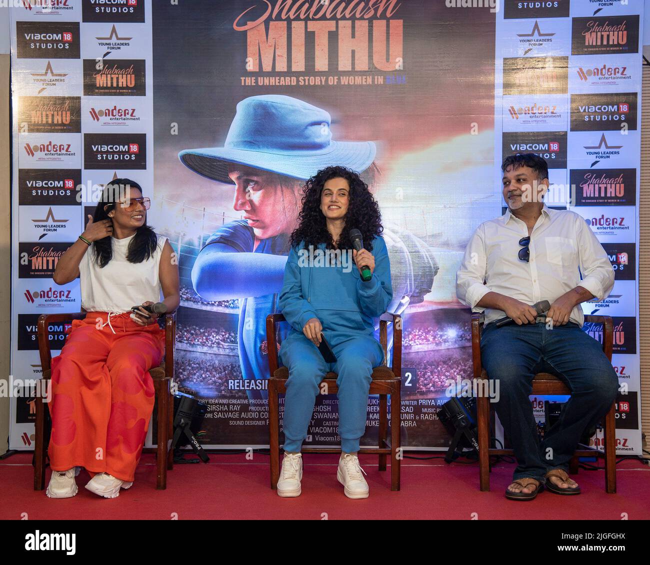 Kolkata, India. 9th July, 2022. Different moments of Press Conference ...