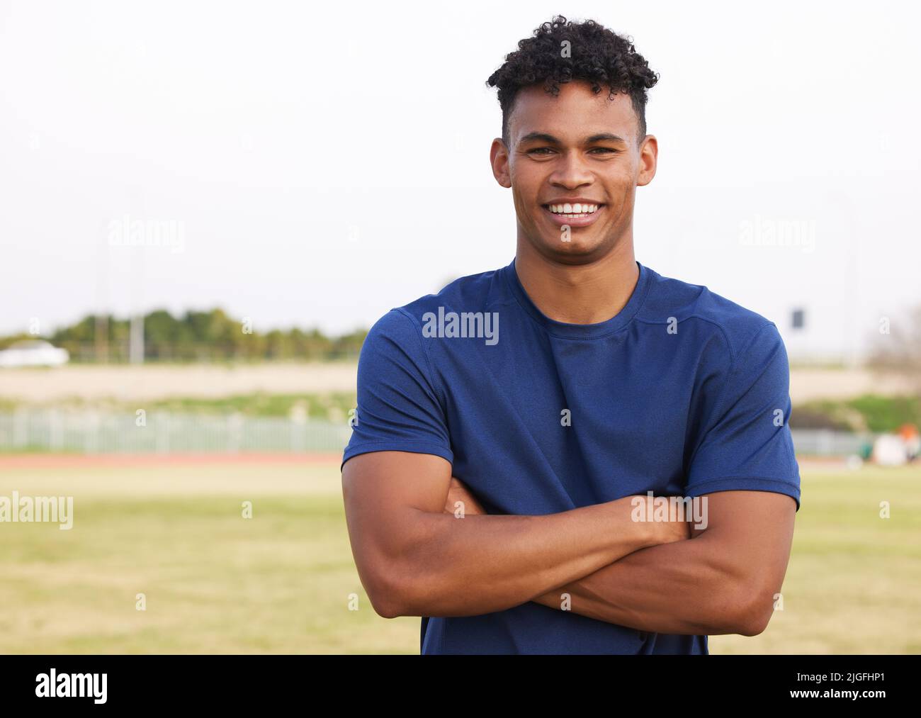 Building muscles takes dedication. a young man after a workout Stock ...