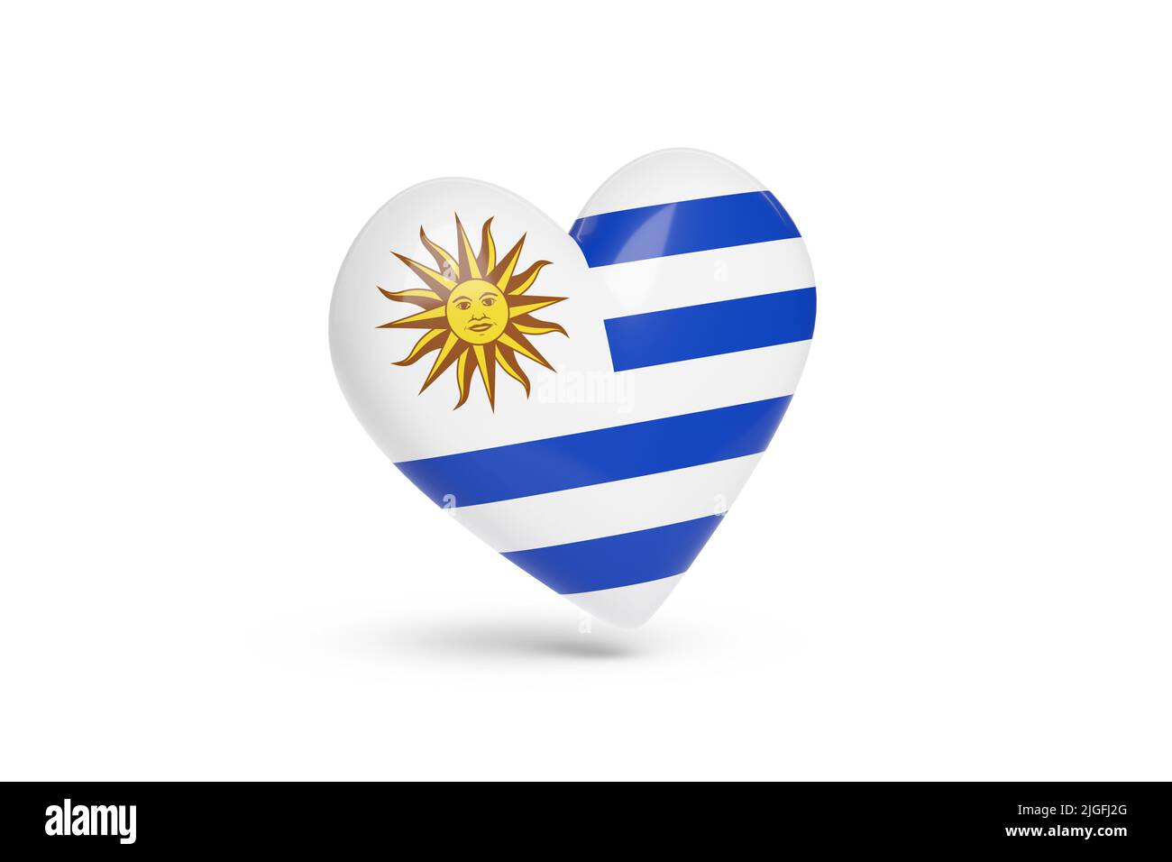 Uruguayan 3d flag Cut Out Stock Images & Pictures - Alamy