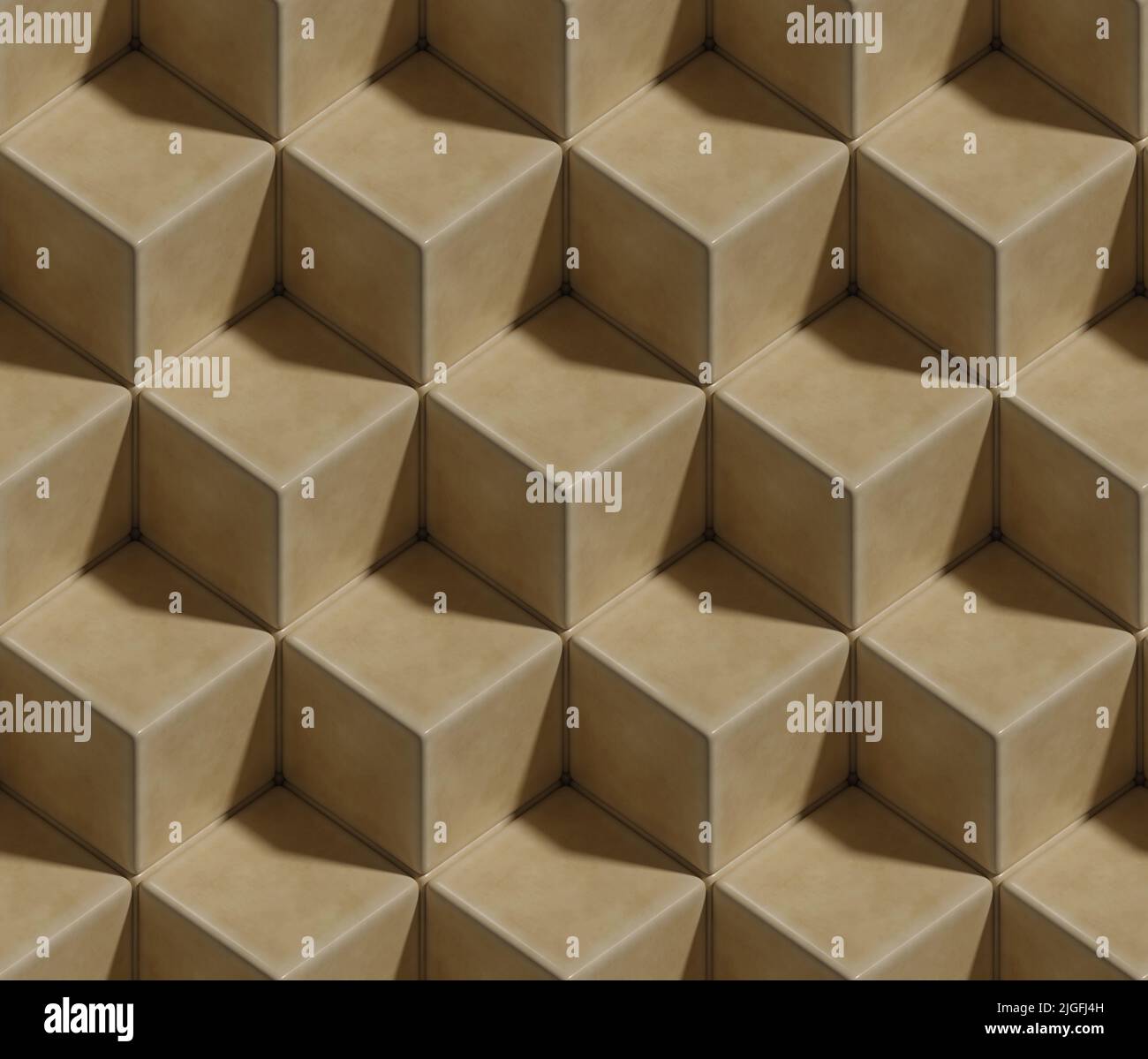 Cube isometric background. Seamless pattern. 3d illustration Stock ...