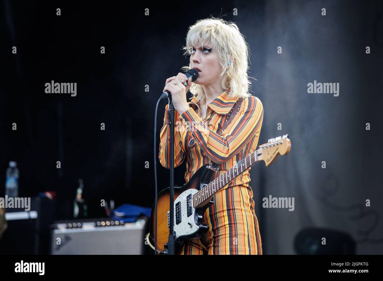 Copenhagen, Denmark. 10th, June 2022. The British indie rock band Black ...