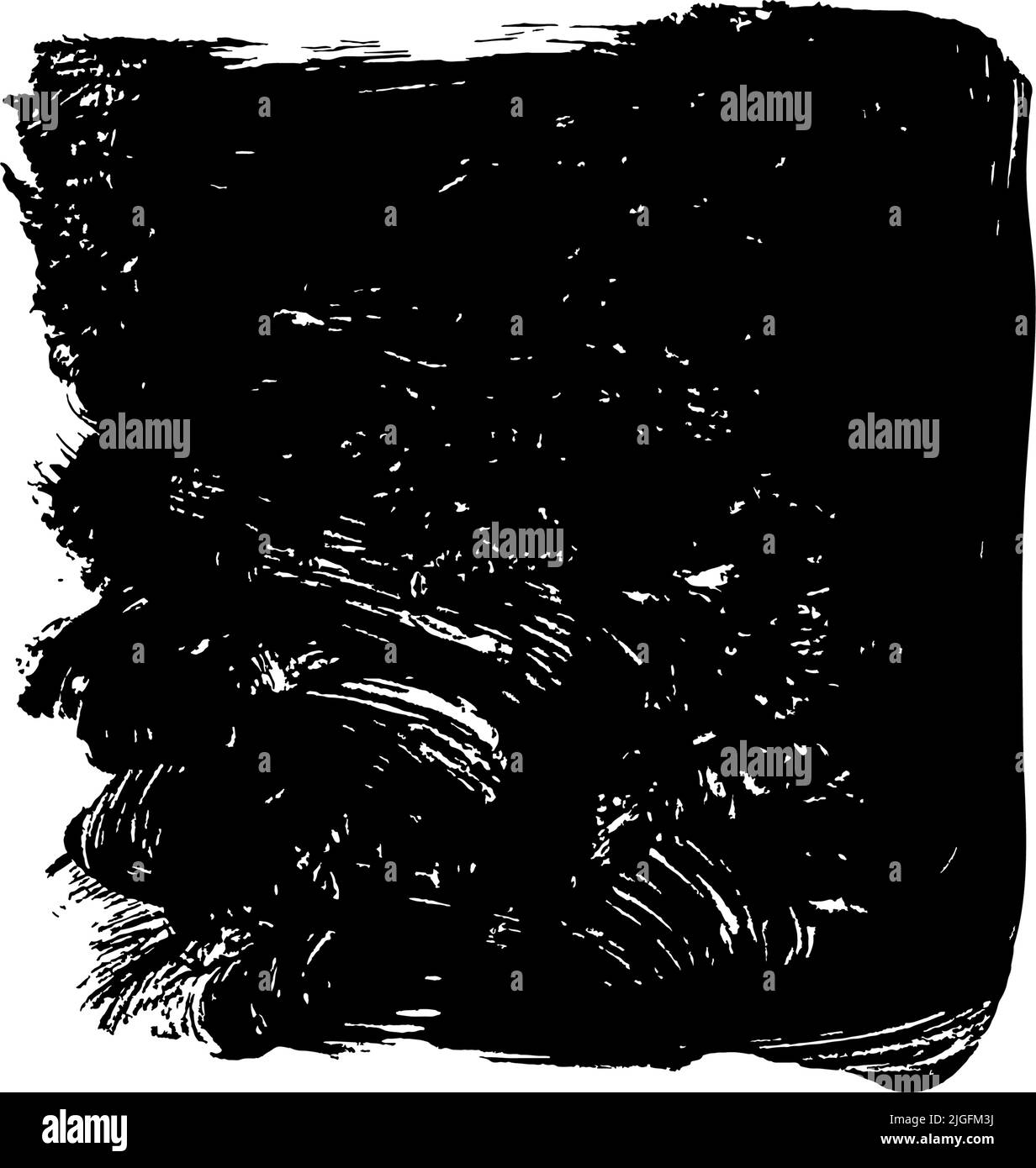 Black grunge template background with rough edges Stock Vector Image ...