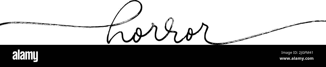 Scary holiday horror sketch Cut Out Stock Images & Pictures - Alamy