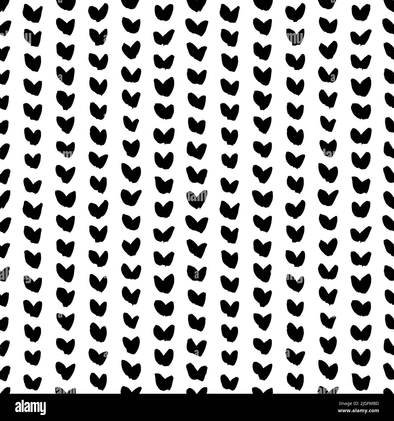 Heart patterns Black and White Stock Photos & Images - Alamy