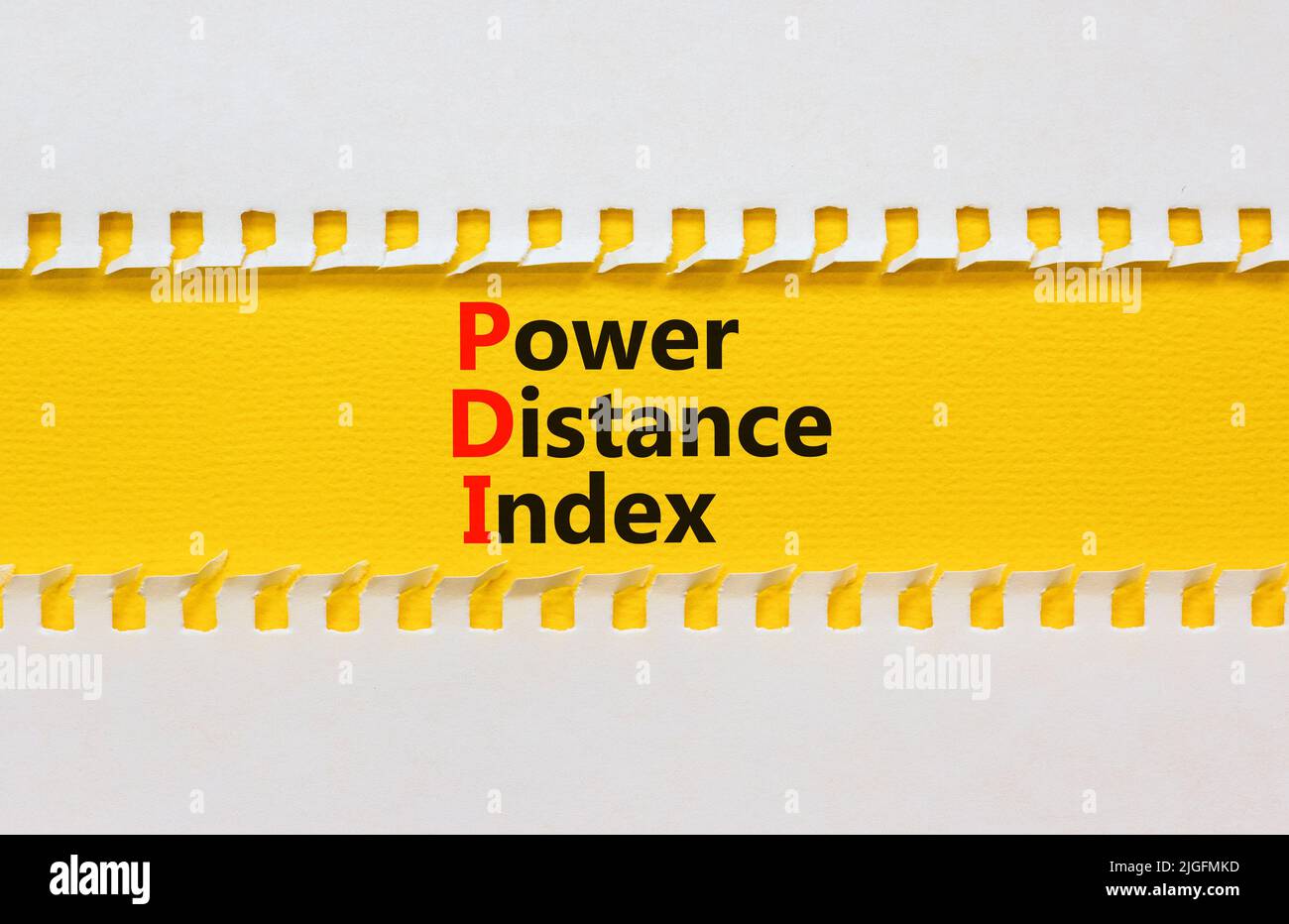 PDI power distance index symbol. Concept words PDI power distance index ...