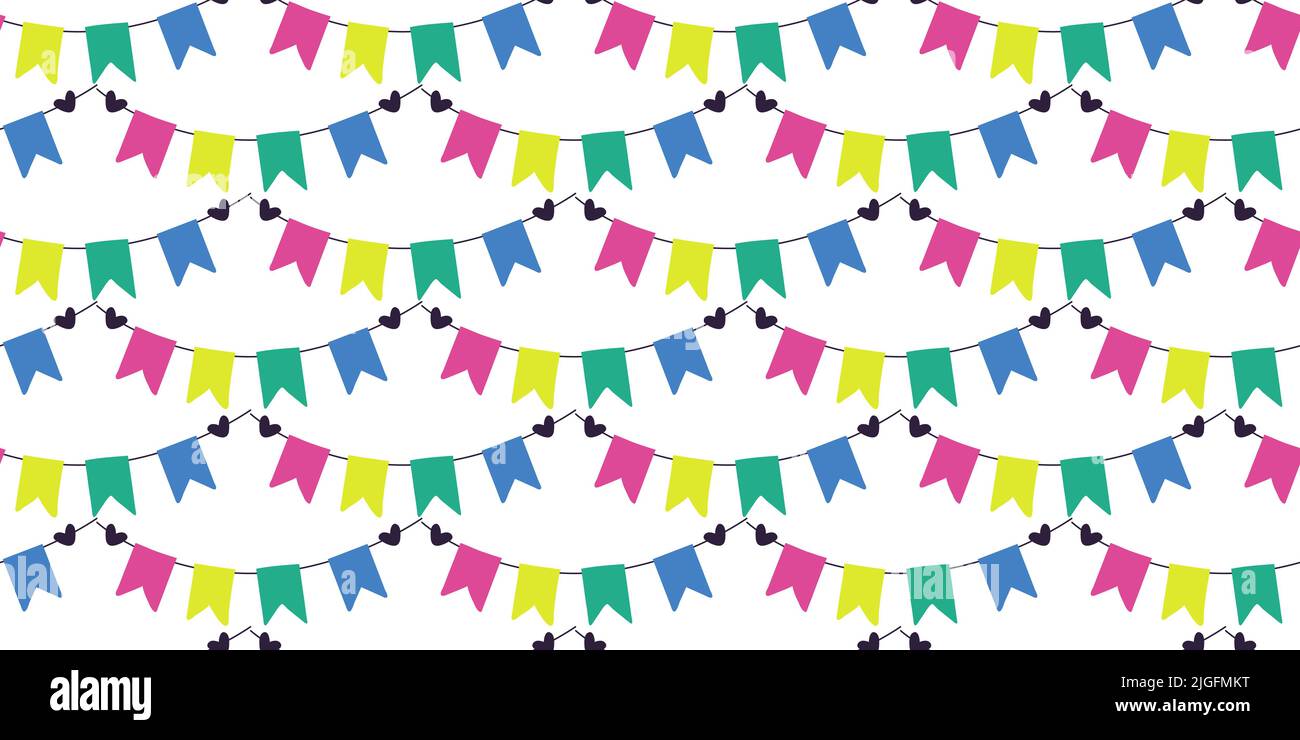Festival banner flags hi-res stock photography and images - Alamy