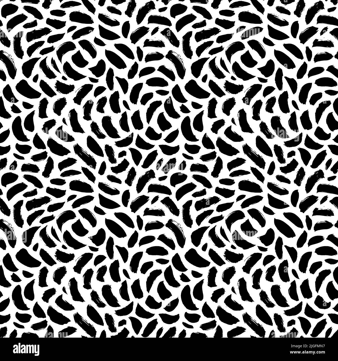 Abstract pattern of bold black shabby dots Stock Vector Image & Art - Alamy