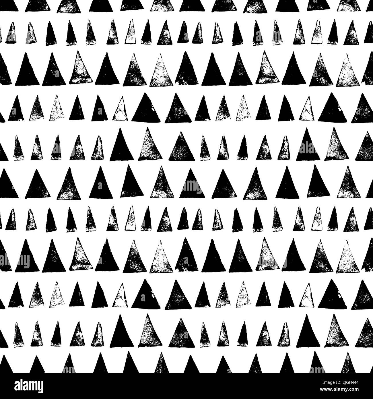 Triangle pattern Black and White Stock Photos & Images - Alamy