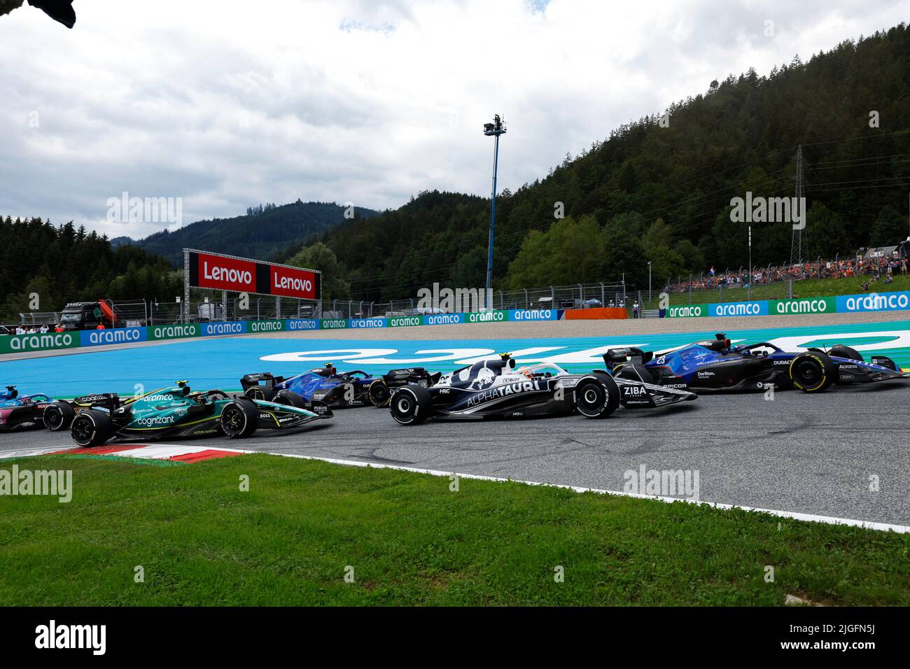 Yuki tsunoda aston martin hi-res stock photography and images - Alamy