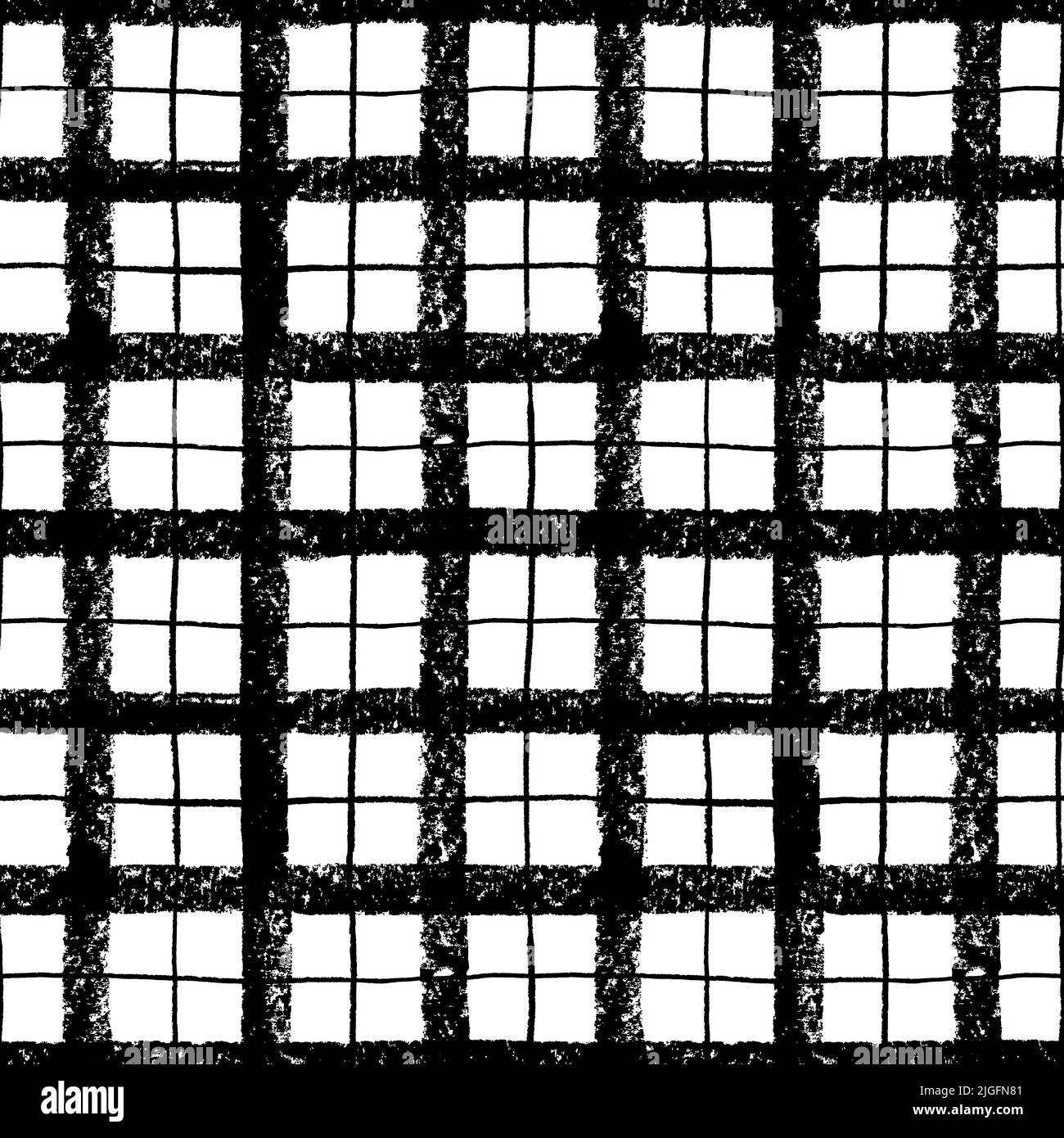 Seamless vector plaid brush hi-res stock photography and images - Alamy