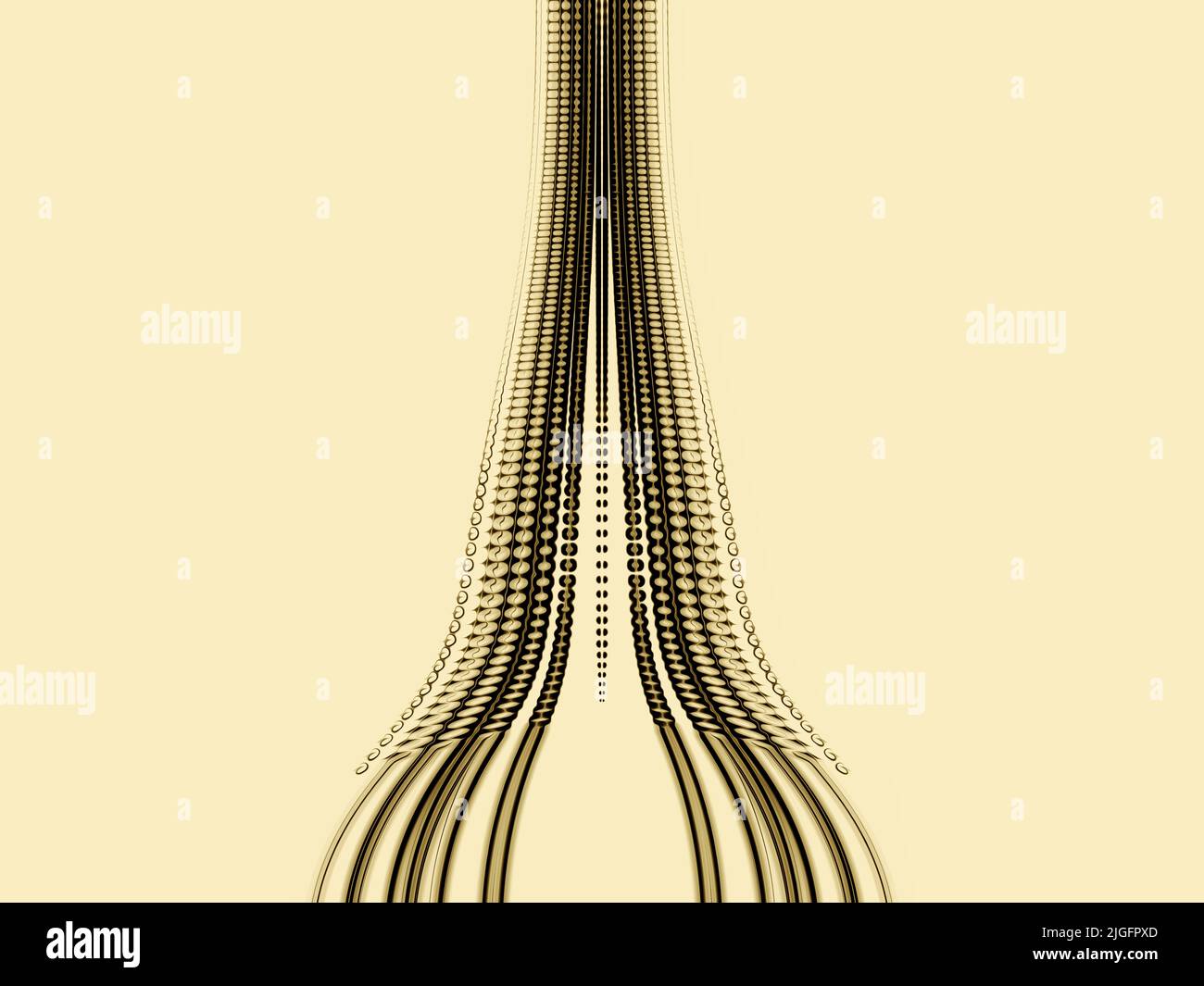Alien civilization technology design Stock Photo - Alamy