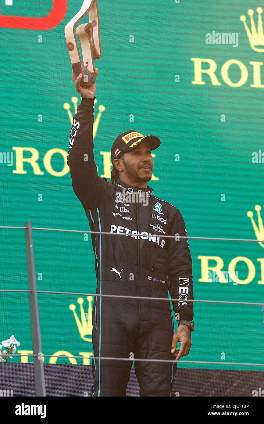 Spielberg, Austria. 10th July, 2022. #44 Lewis Hamilton (GBR, Mercedes ...