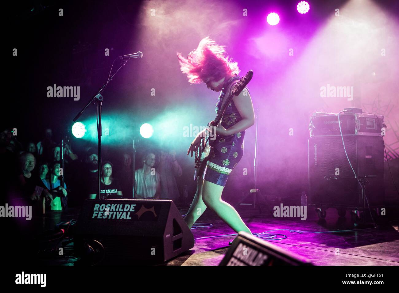 Roskilde, Denmark. 01st, July 2022. The Japanese punk rock band Otoboke ...