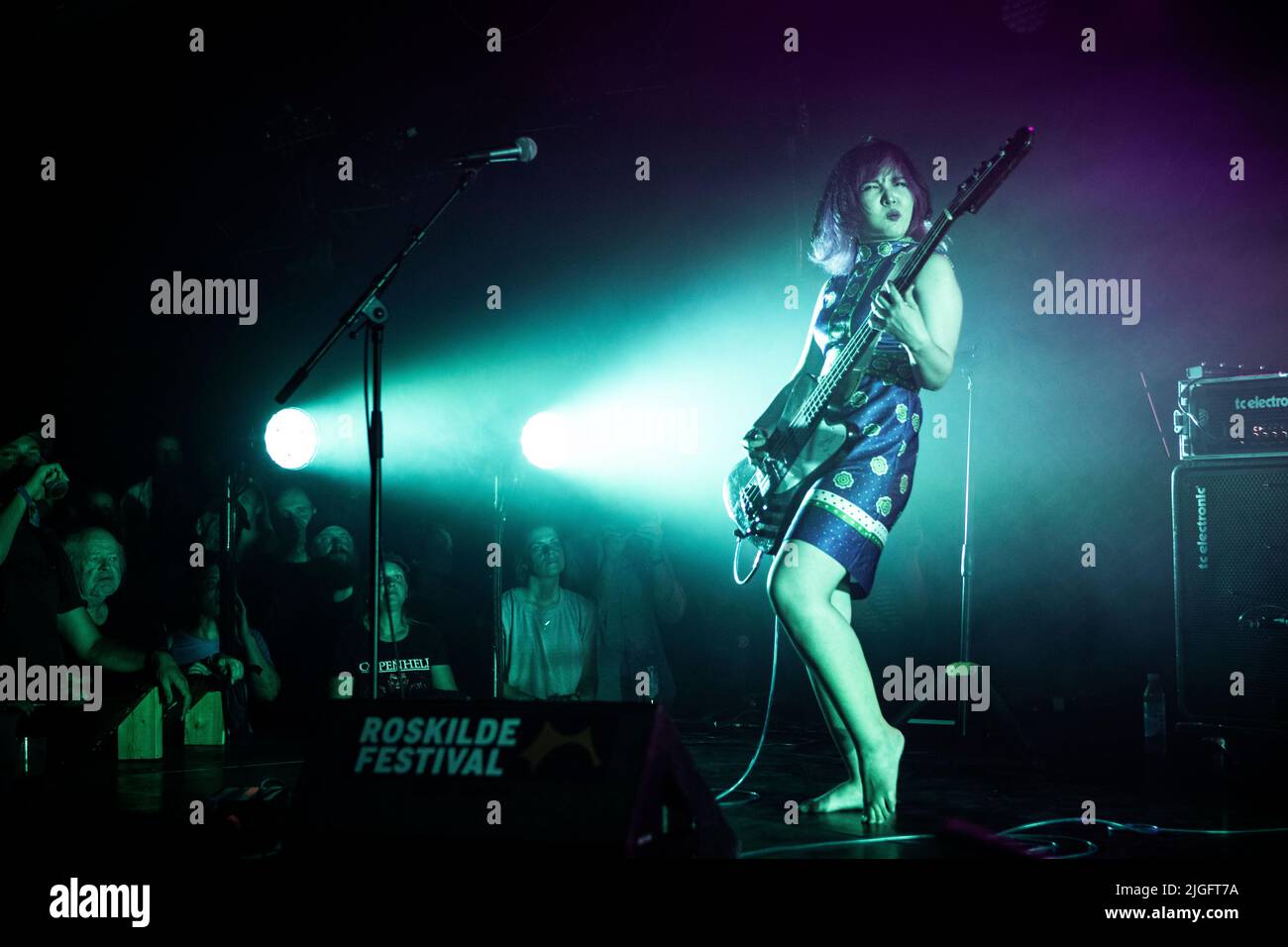Roskilde, Denmark. 01st, July 2022. The Japanese punk rock band Otoboke ...