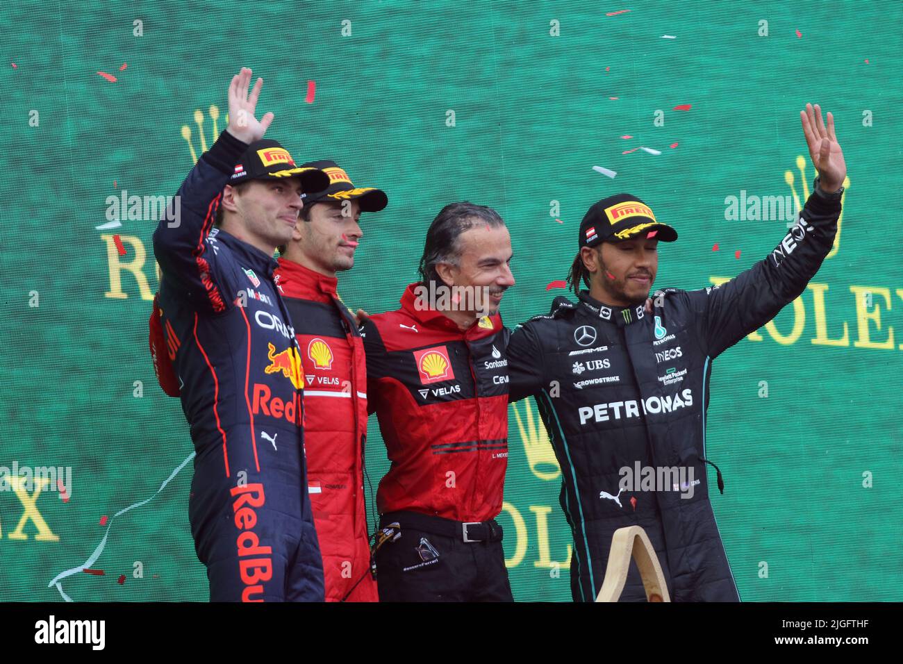 The podium max verstappen hi-res stock photography and images - Alamy