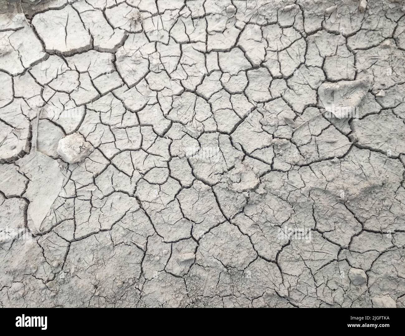 Texture gray dried earth. Patterns and textures cracked soil. The ...