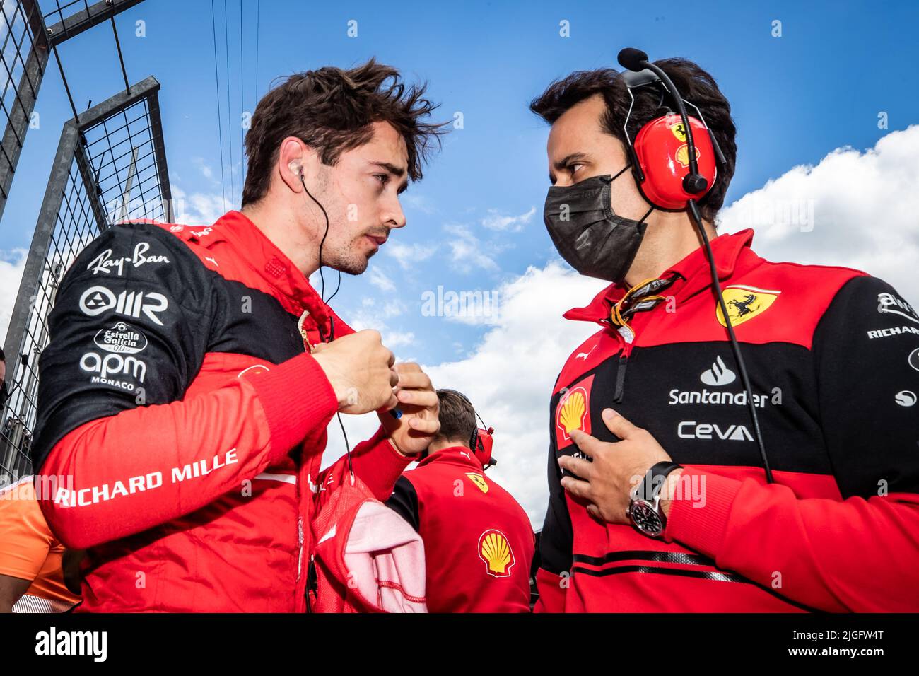 SPIELBERG, Austria. 10th July, 2022. #16, Charles LECLERC, MCO, Team ...