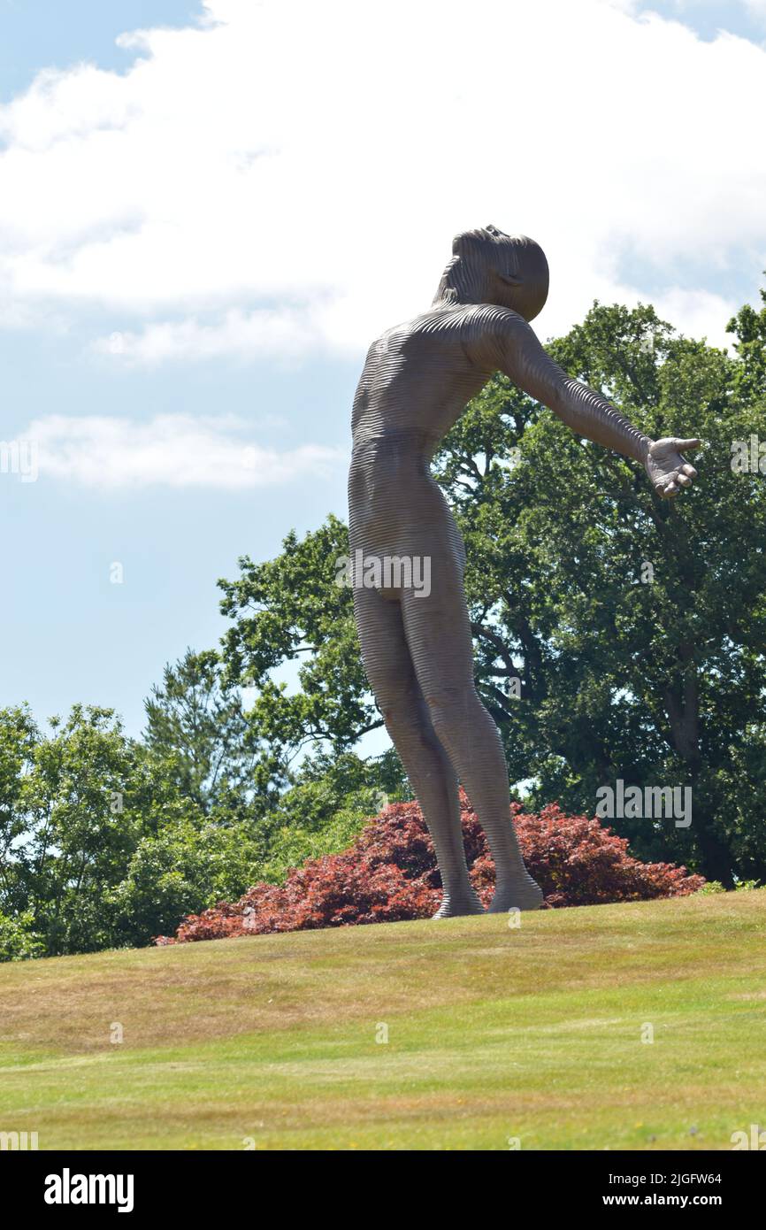 A huge statue sculpture of a man Stock Photo - Alamy