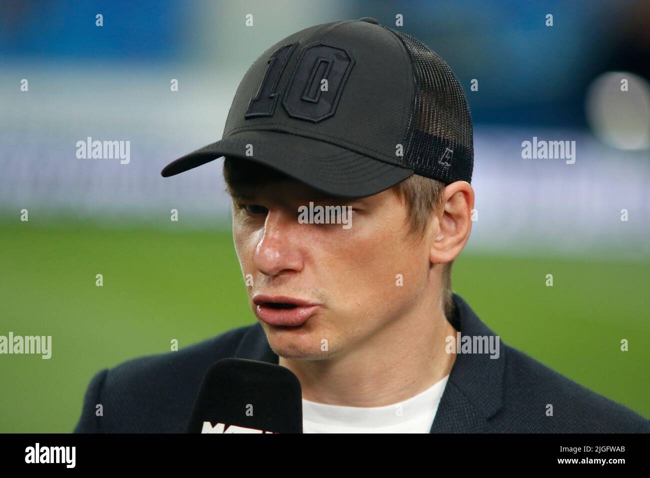 Saint Petersburg, Russia,9july 2022: Football. Super Cup 2022. Zenit FC ...