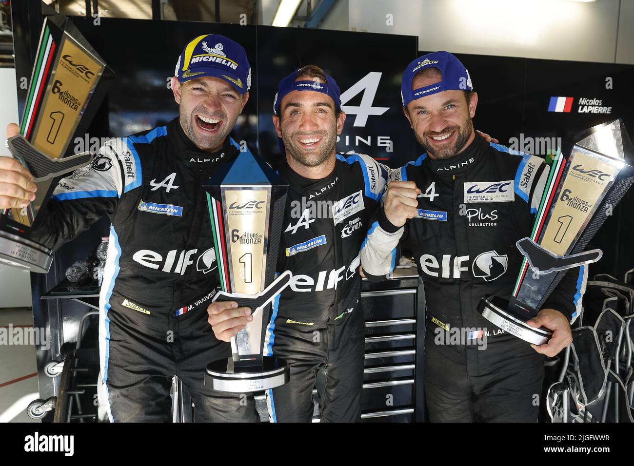 36 NEGRAO Andre (bra), LAPIERRE Nicolas (fra), VAXIVIERE Matthieu (fra ...