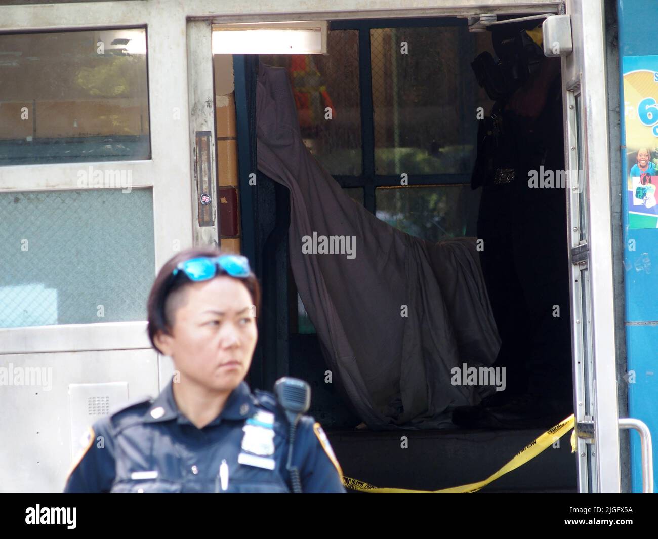 July 10, 2022, New York, New York, USA: July 10 2022 NEW YORK Person ...