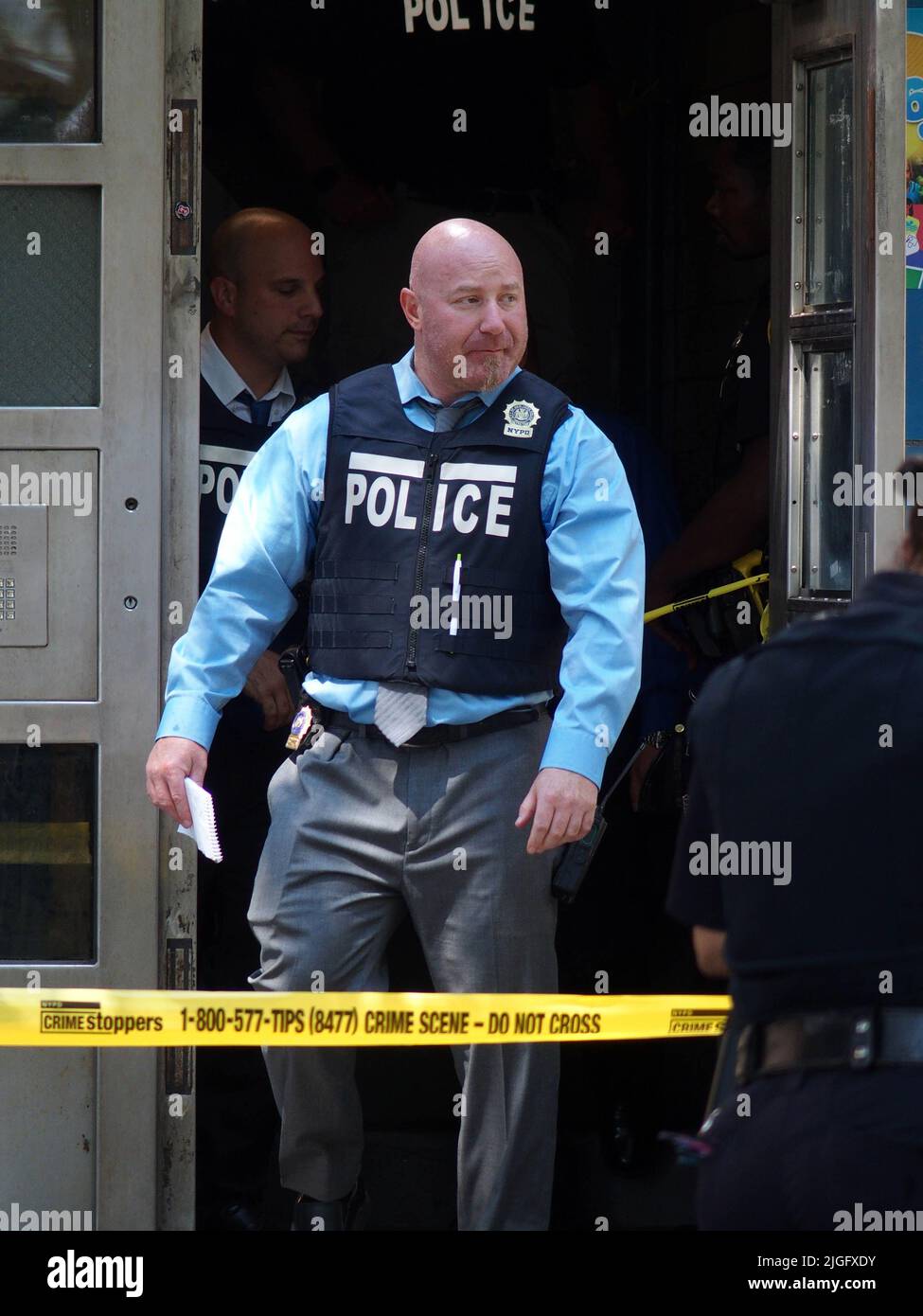 July 10, 2022, New York, New York, USA: July 10 2022 NEW YORK Person ...