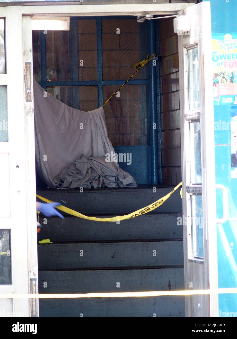 July 10, 2022, New York, New York, USA: July 10 2022 NEW YORK Person ...