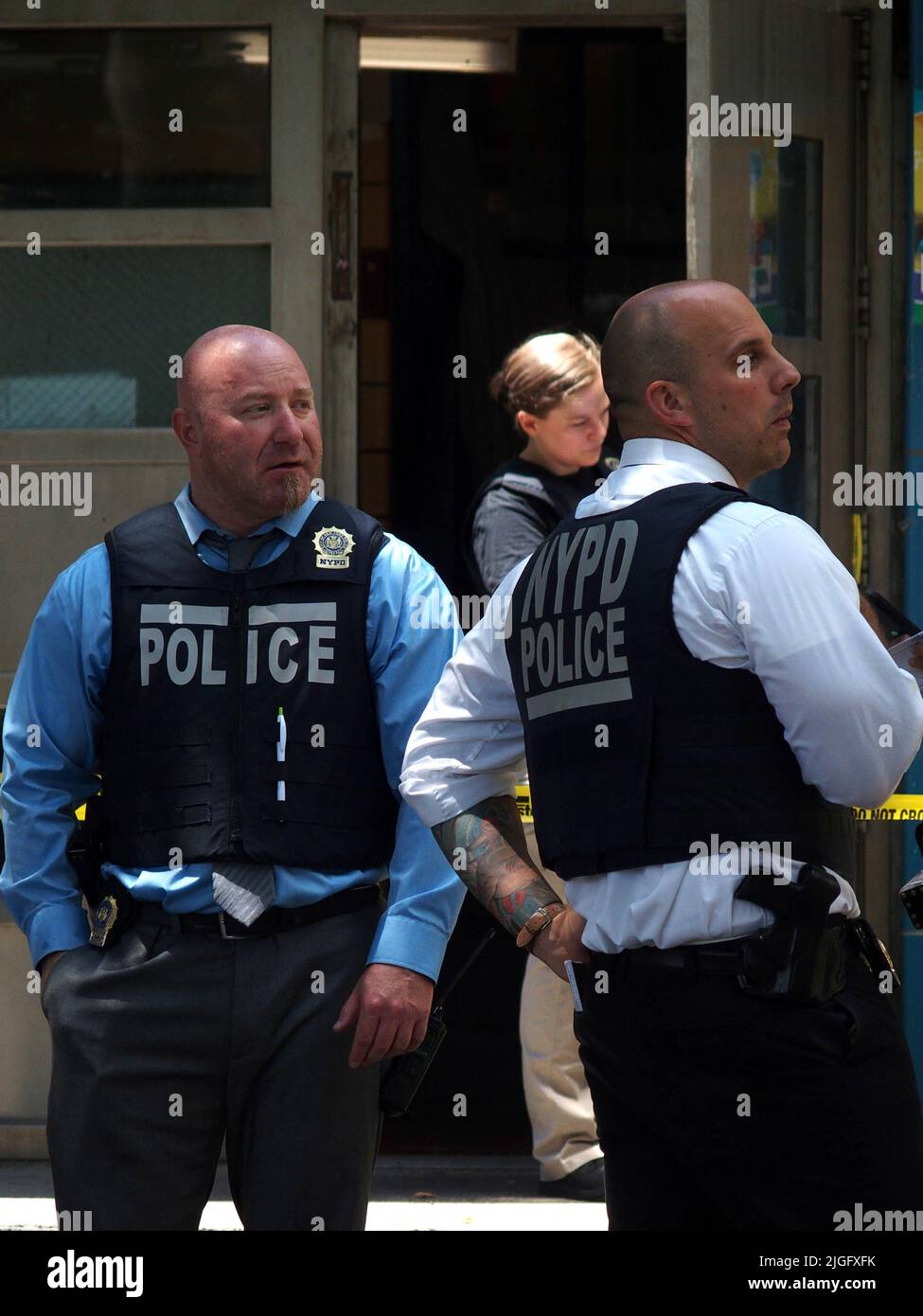 July 10, 2022, New York, New York, USA: July 10 2022 NEW YORK Person ...