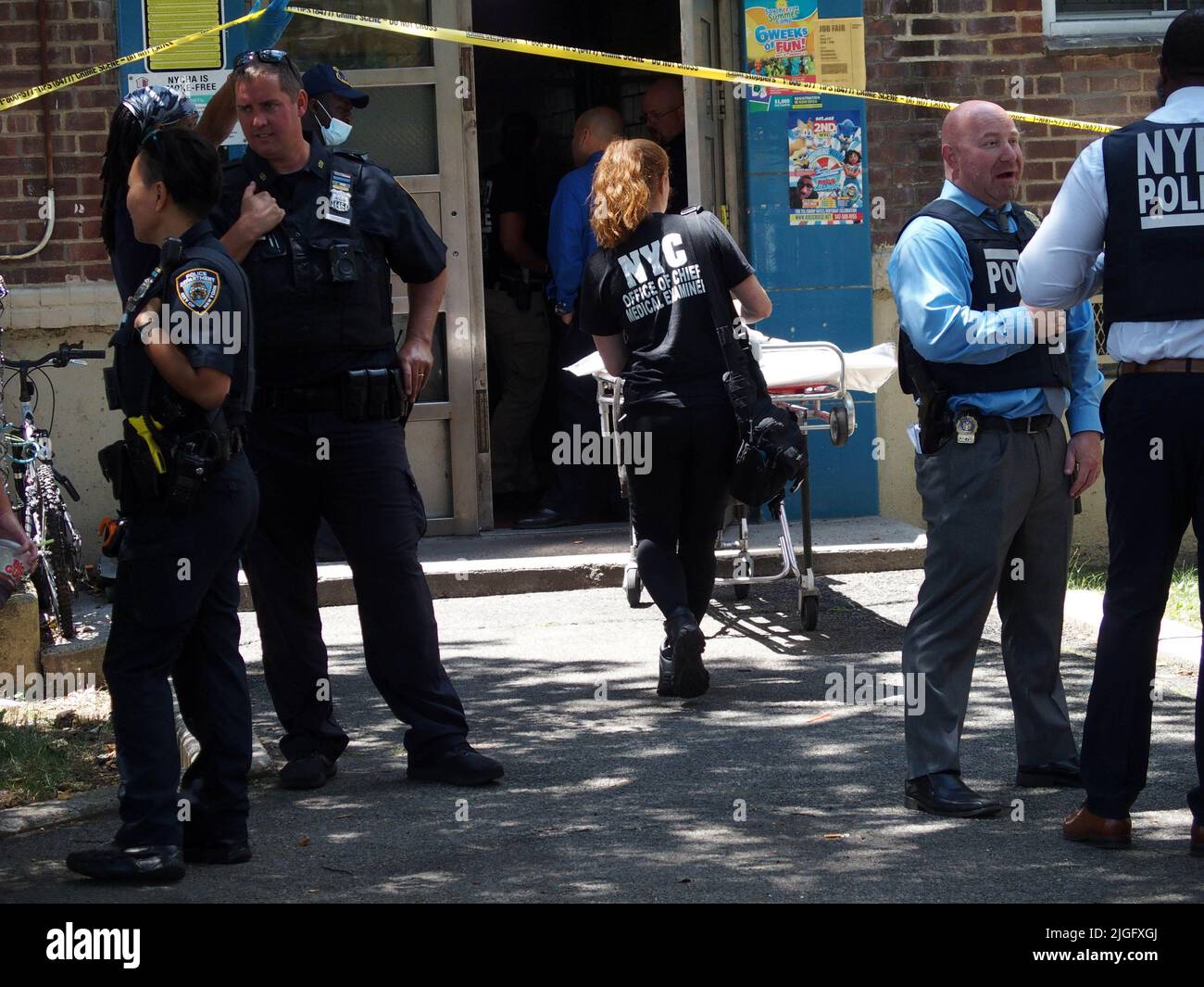 July 10, 2022, New York, New York, USA: July 10 2022 NEW YORK Person ...