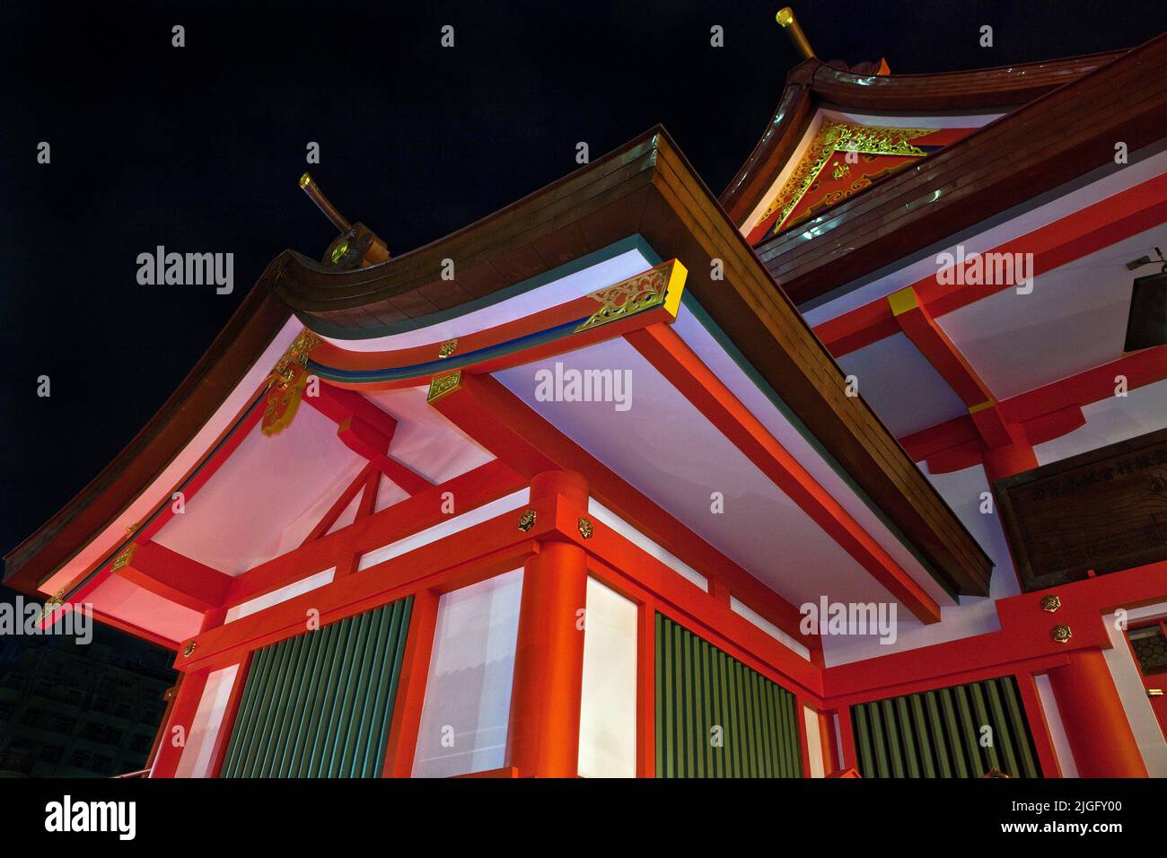 Details of Hanazono Shrine in Shinjuku, Tokyo, Japan Stock Photo - Alamy