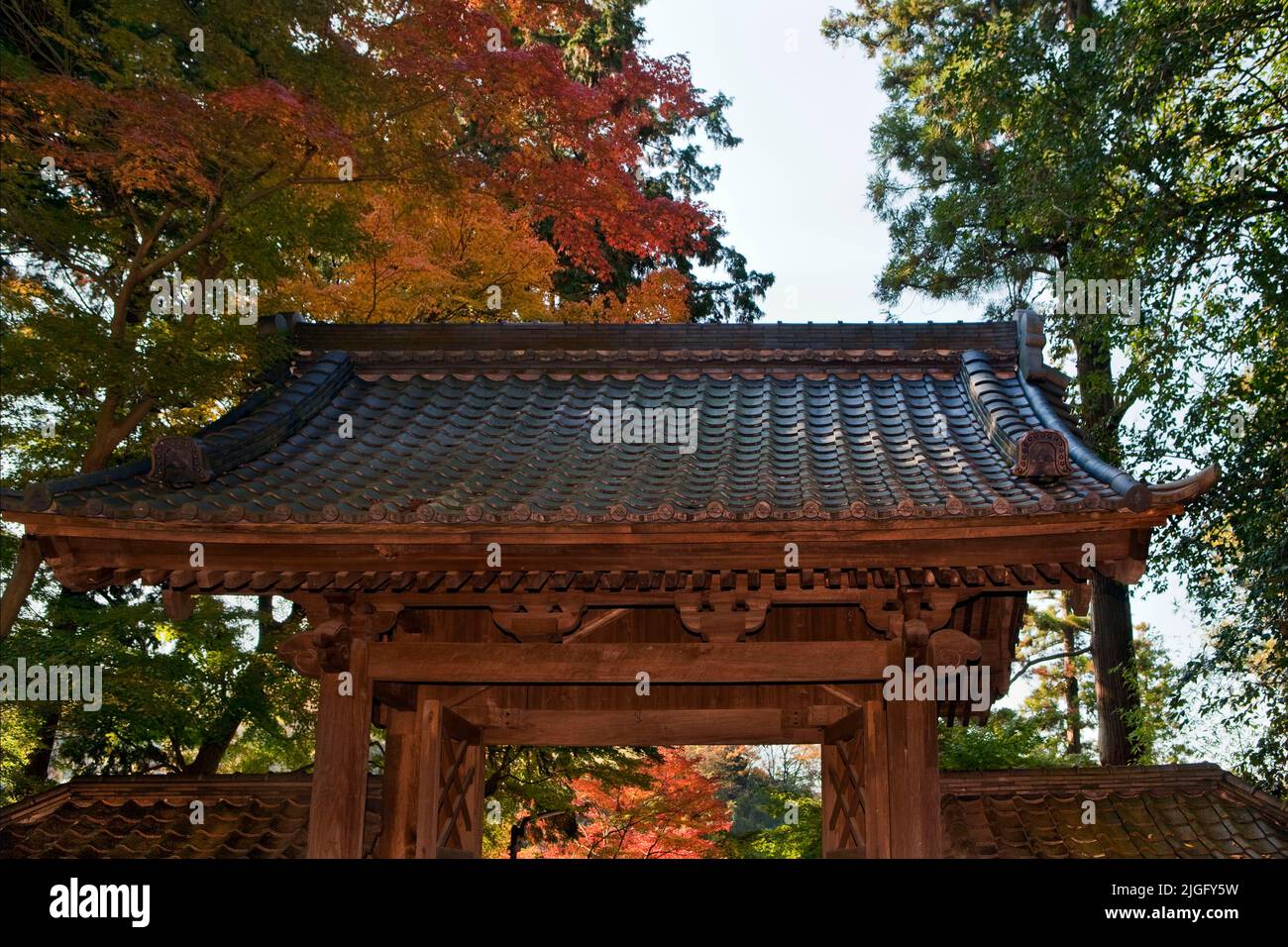 Entrance gate temple hi-res stock photography and images - Alamy