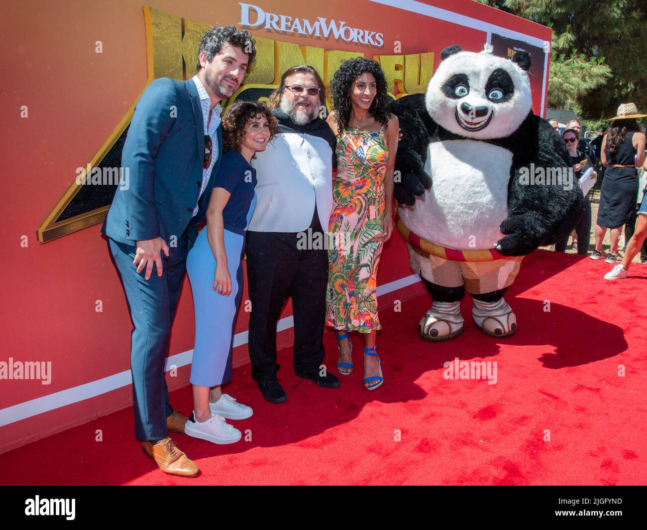 28 June 2022 - Los Angeles, California - (L-R) Ed Weeks, Della Saba ...