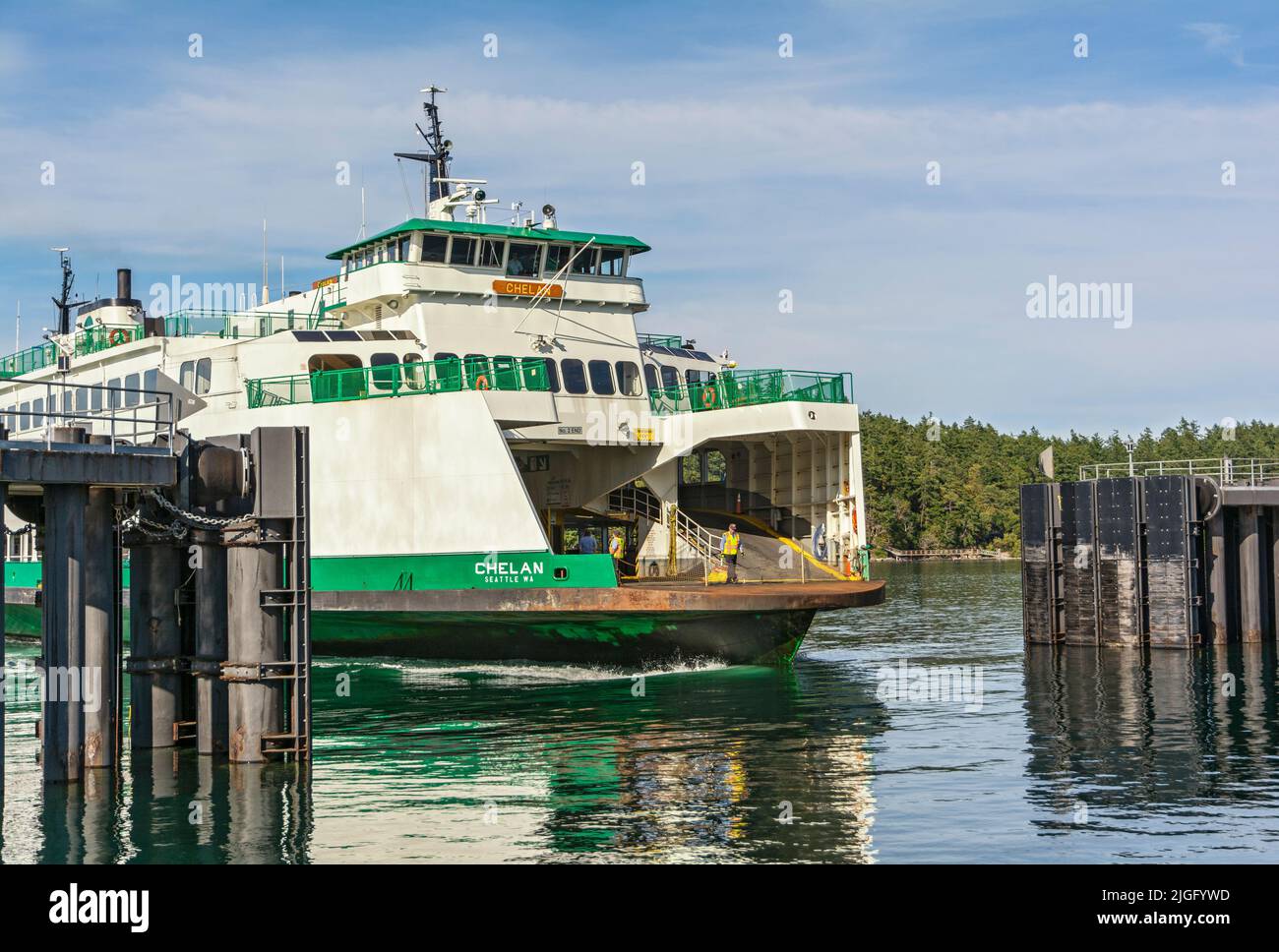 Washington, San Juan Islands, Washington State Interisland Ferry ...
