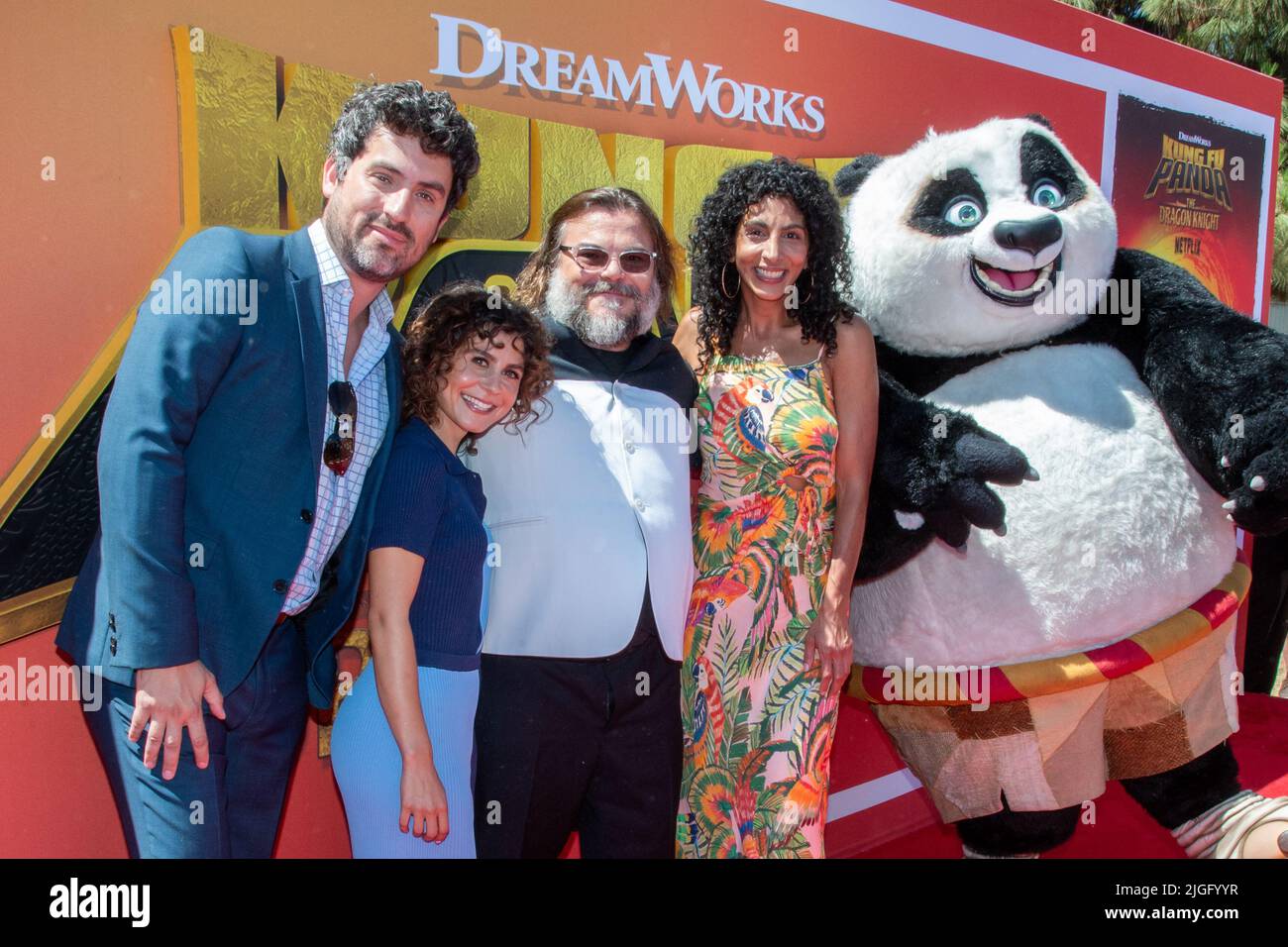 28 June 2022 - Los Angeles, California - (L-R) Ed Weeks, Della Saba ...