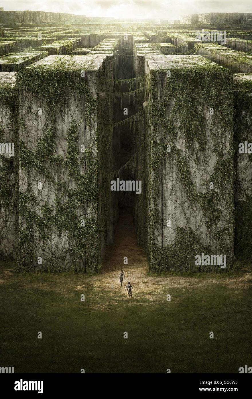 THE MAZE WALL, THE MAZE RUNNER, 2014 Stock Photo - Alamy