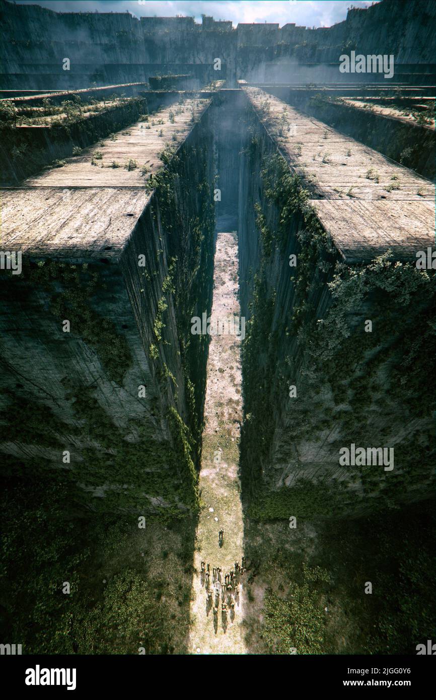 THE MAZE, THE MAZE RUNNER, 2014 Stock Photo - Alamy
