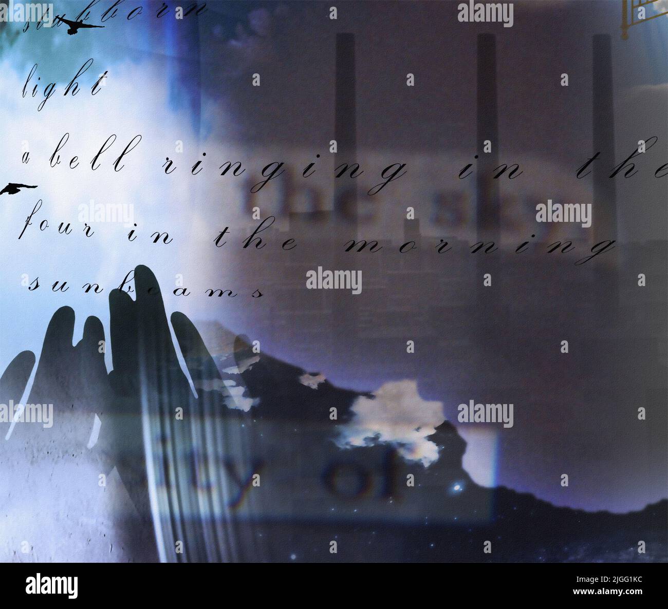 Abstract with various elements. 3D rendering Stock Photo - Alamy